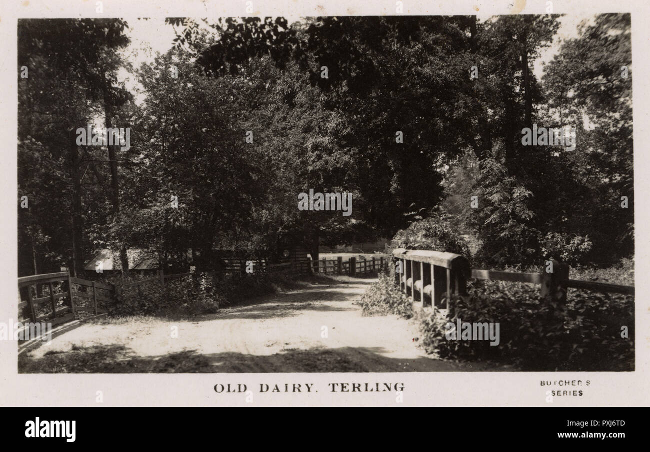 Terling, Essex - Old Dairy Bridge Stock Photo - Alamy
