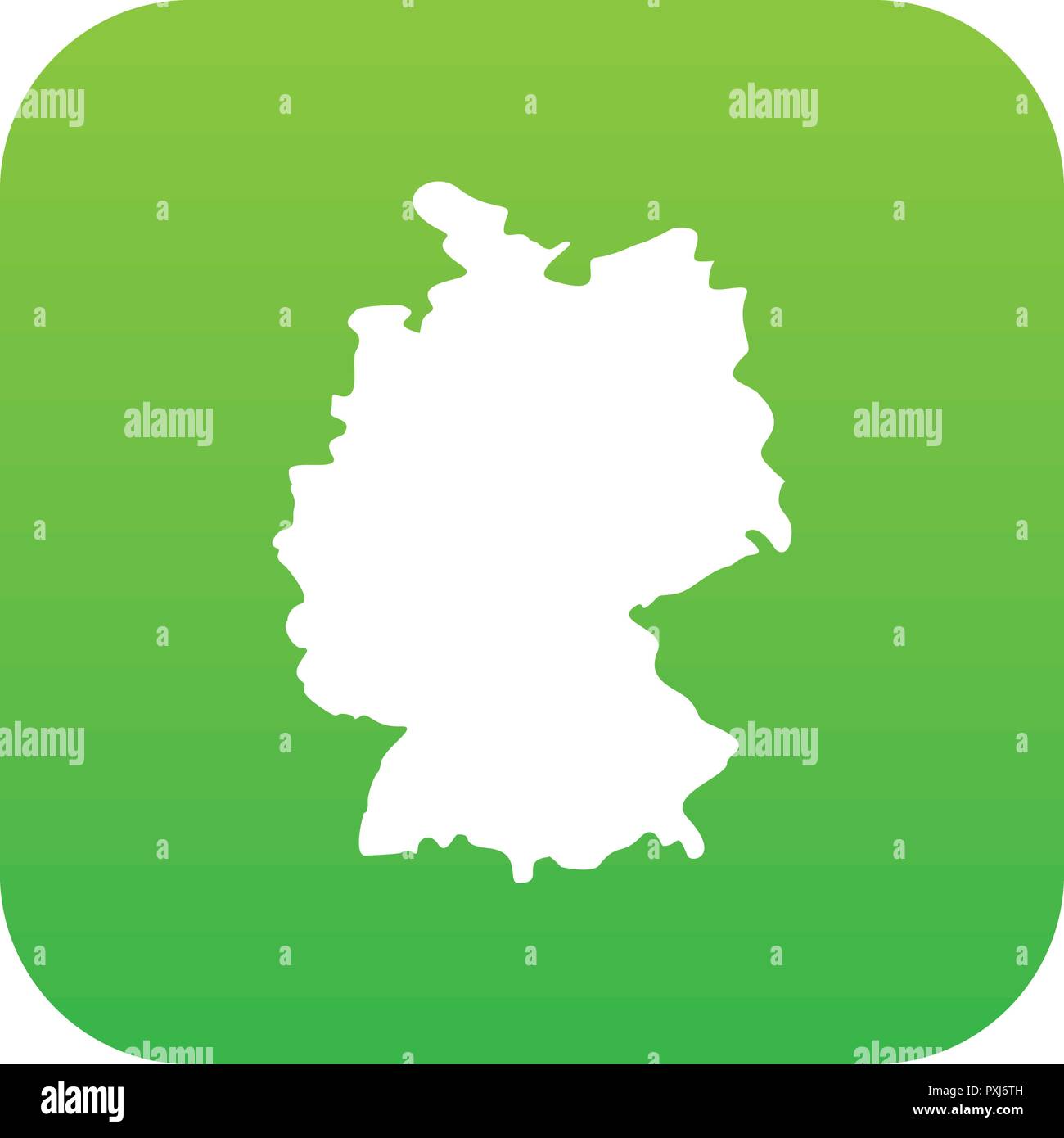 Map of Germany icon digital green Stock Vector Image & Art - Alamy