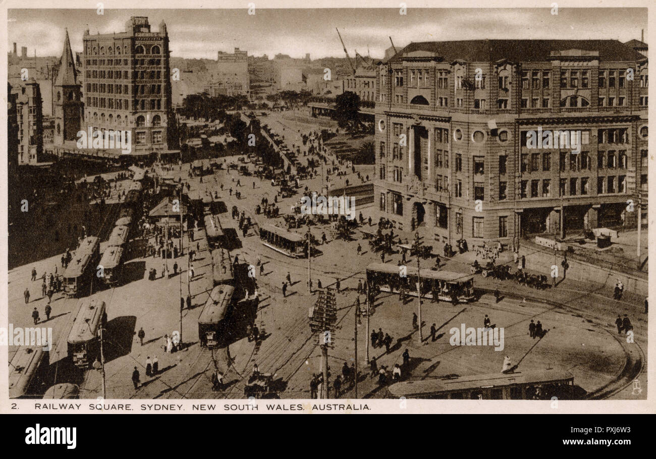 Australia - Railway Square, Sydney, New South Wales Stock Photo - Alamy
