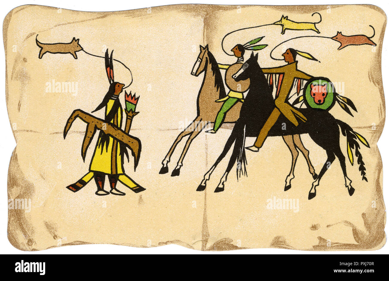 Native american story hi-res stock photography and images - Alamy