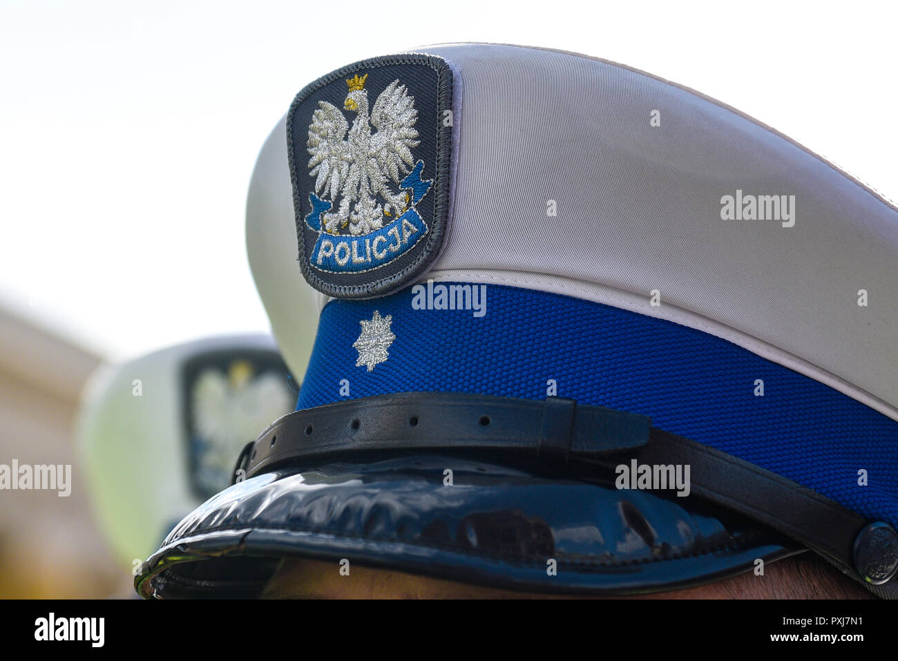 Polish police uniform hi-res stock photography and images - Alamy