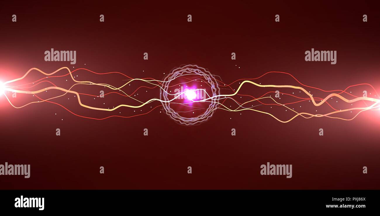 Electric lightning thunder, Power electrical energy, Vector ...