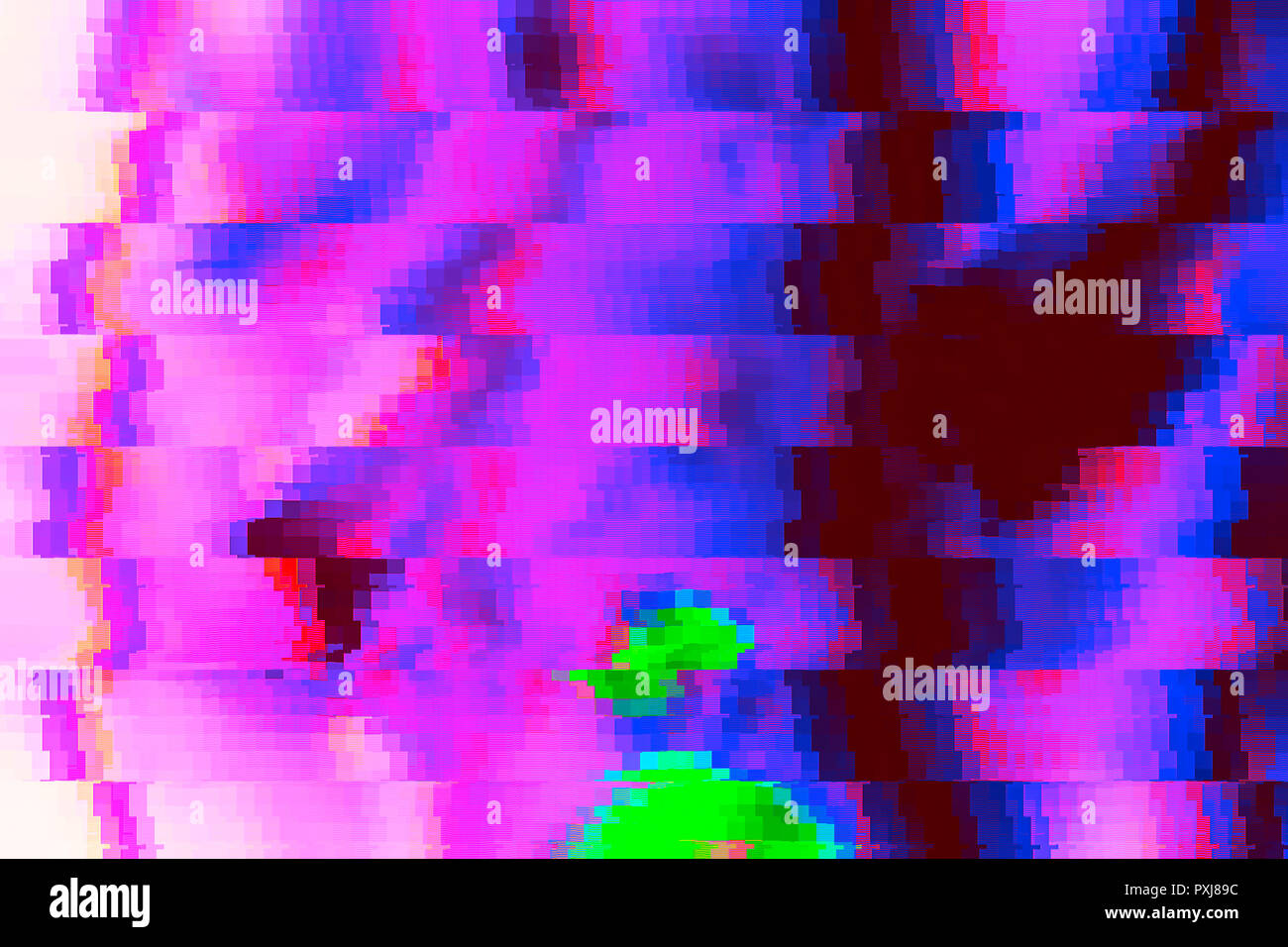 Colored noise with crazy directions of light. Modern, trendy digital ...