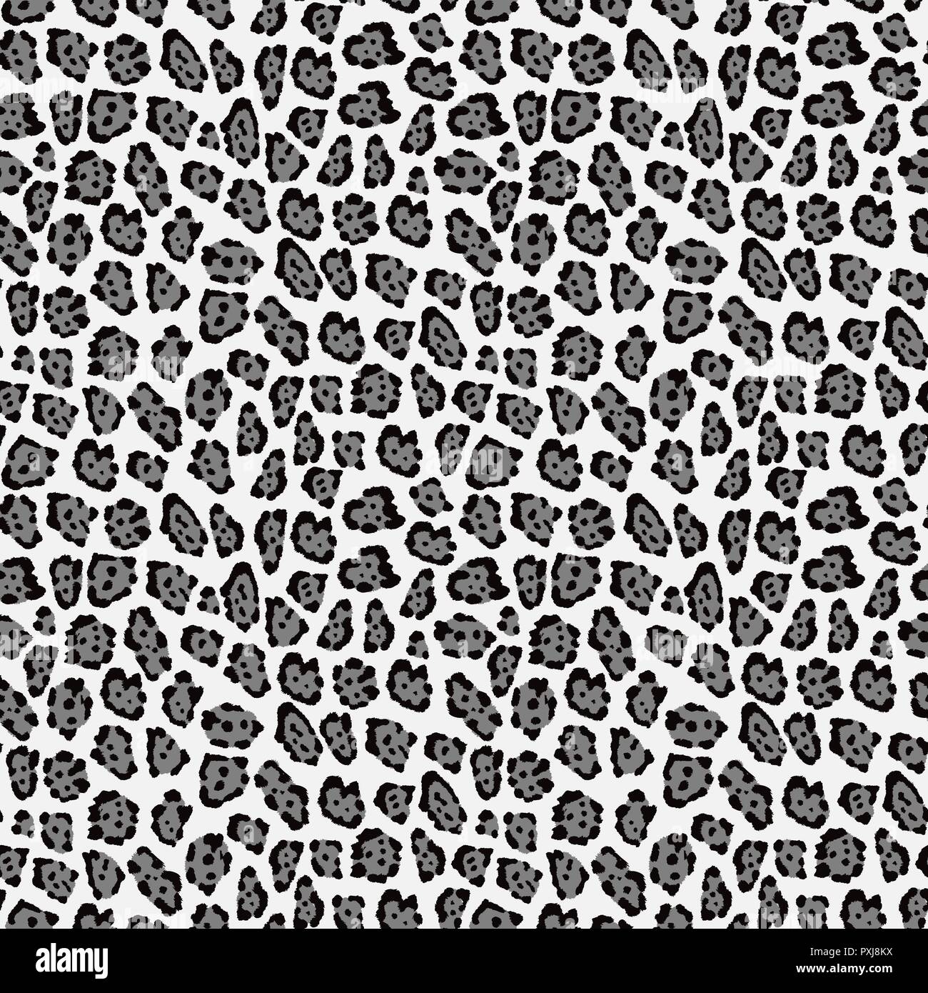 seamless pattern with jaguar skin. Animal print Stock Vector Image ...