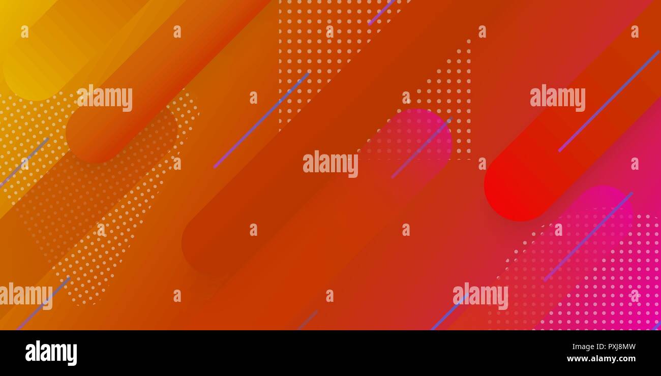 Modern gradient geometric background for poster cover design Stock ...