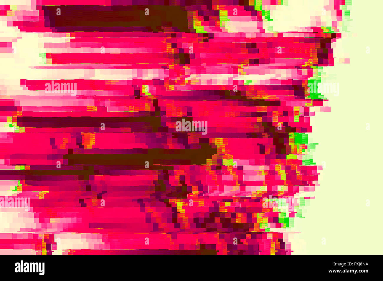 Colored noise with crazy directions of light. Modern, trendy digital ...