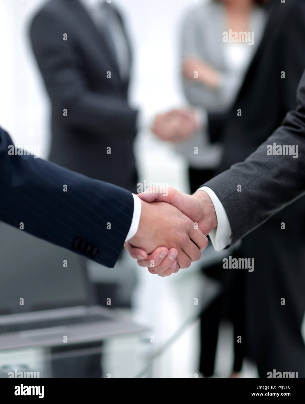 concept of cooperation.handshake of business partners Stock Photo - Alamy