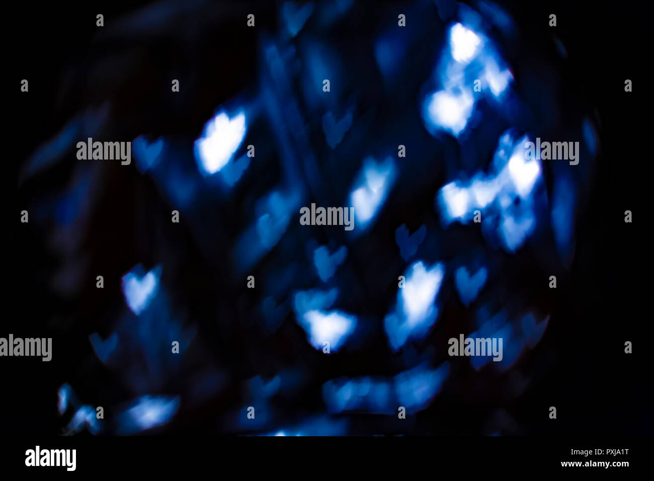 Colorful soft circular bokeh overlay for use to enhance images with ...