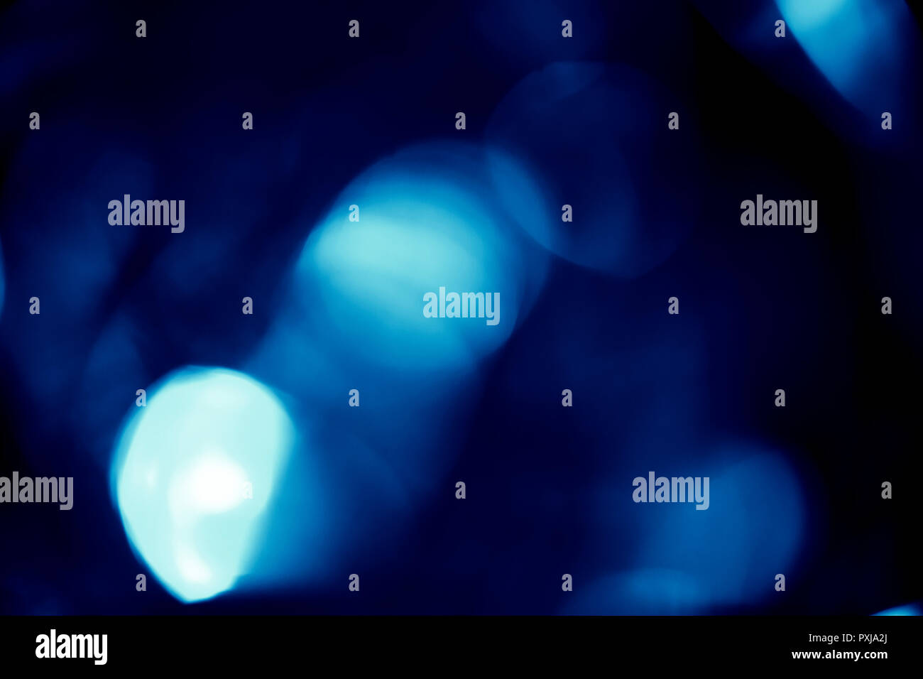 Colorful soft circular bokeh overlay for use to enhance images with ...