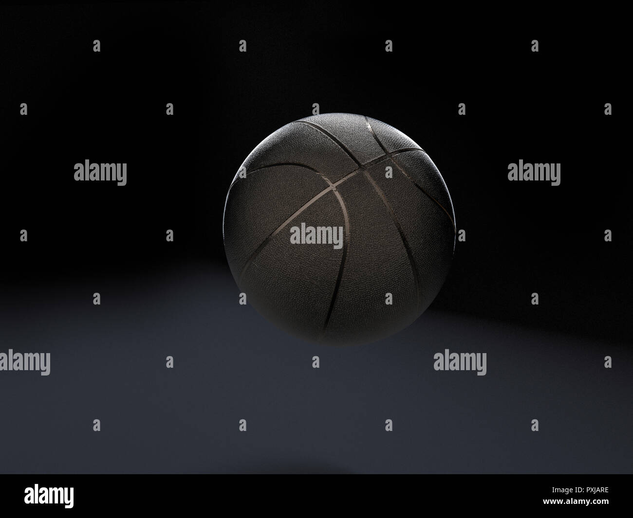 Metalic Basketball close-up on studio background Stock Photo - Alamy