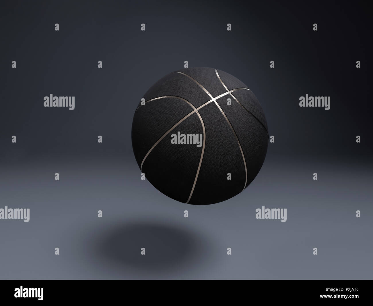 Metalic Basketball close-up on studio background Stock Photo - Alamy