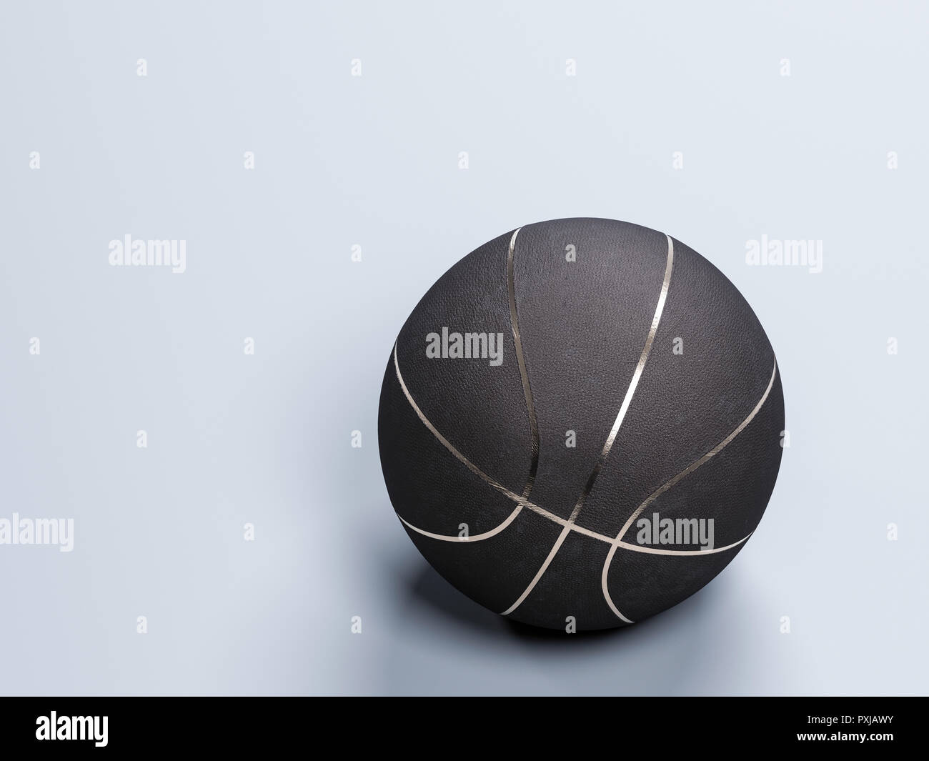 Metalic Basketball close-up on studio background Stock Photo - Alamy