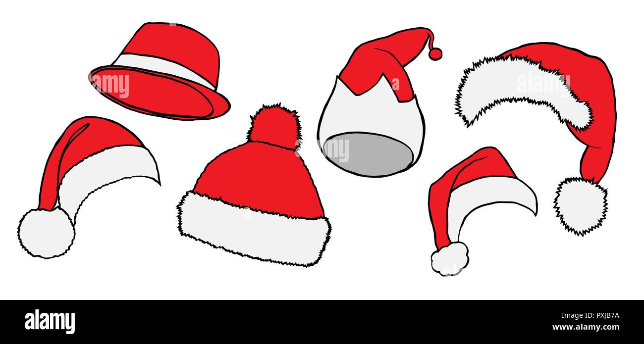 Group santa image Stock Vector Images - Alamy