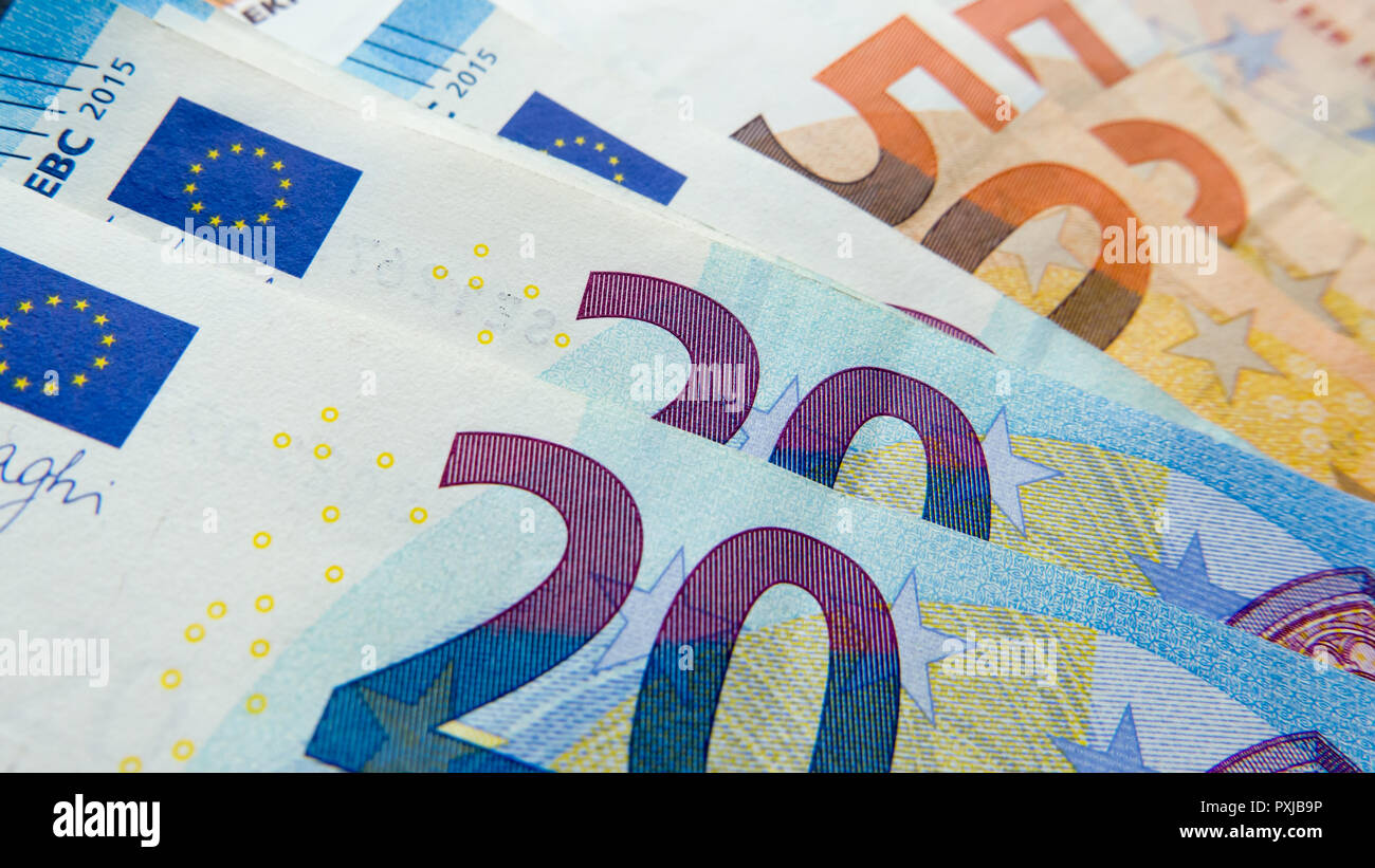 New Euro Notes High Resolution Stock Photography and Images - Alamy