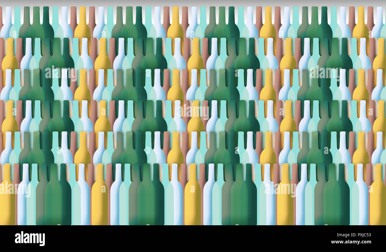 An alcohol drink theme is the basis for this background illustration ...