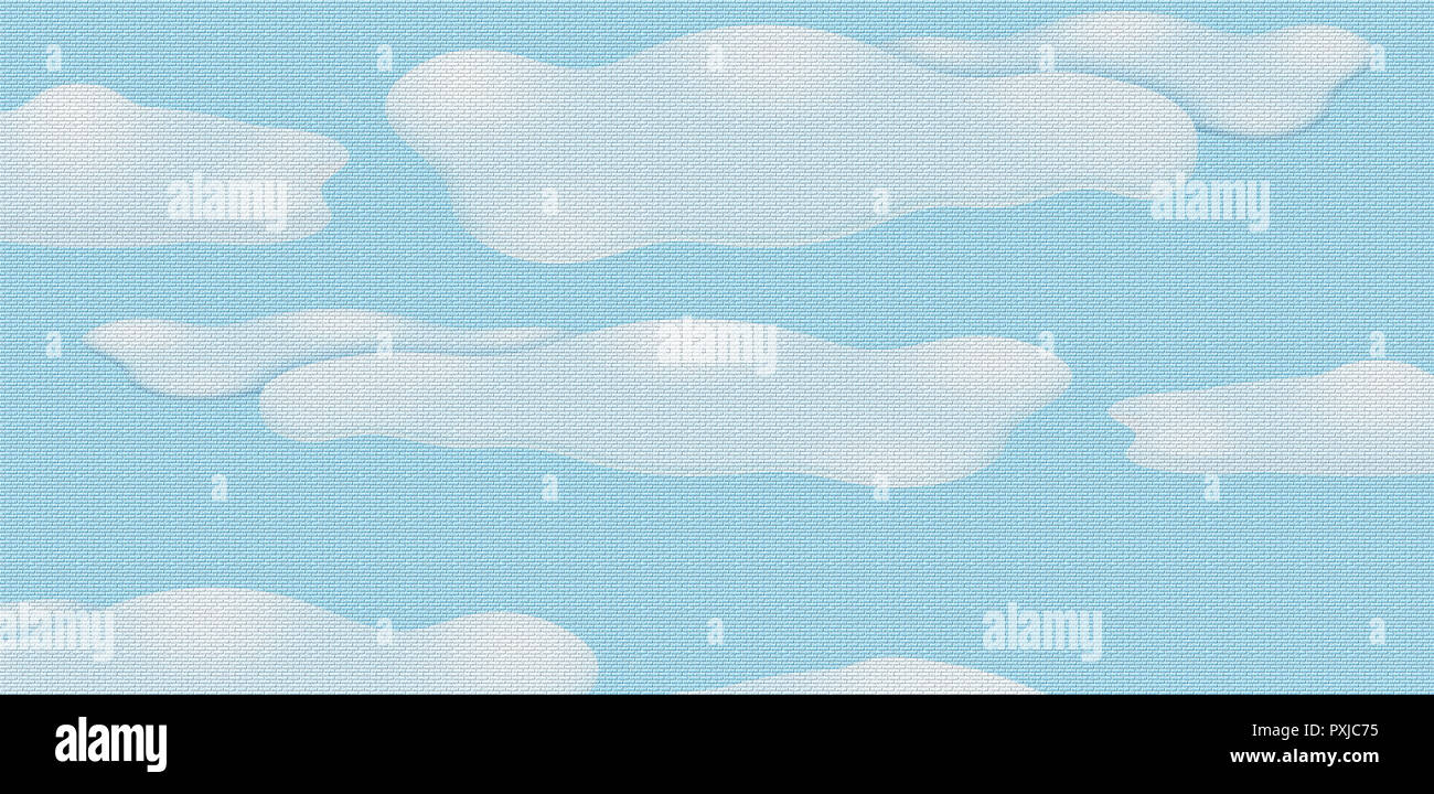 Cartoon cloud in a blue sky are seen in this background illustration ... Cartoon cloud in a blue sky are seen in this background illustration ...
