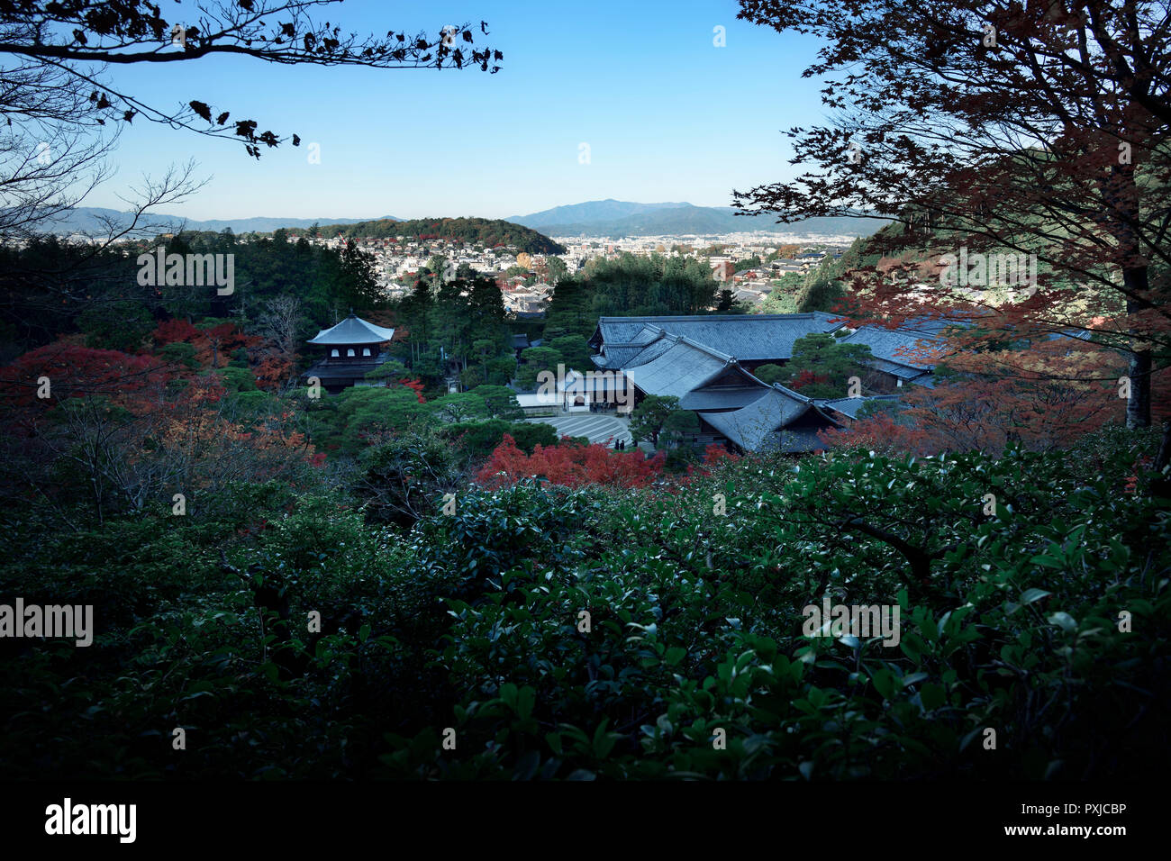 License available at MaximImages.com Jisho-ji temple, Ginkaku-ji ...