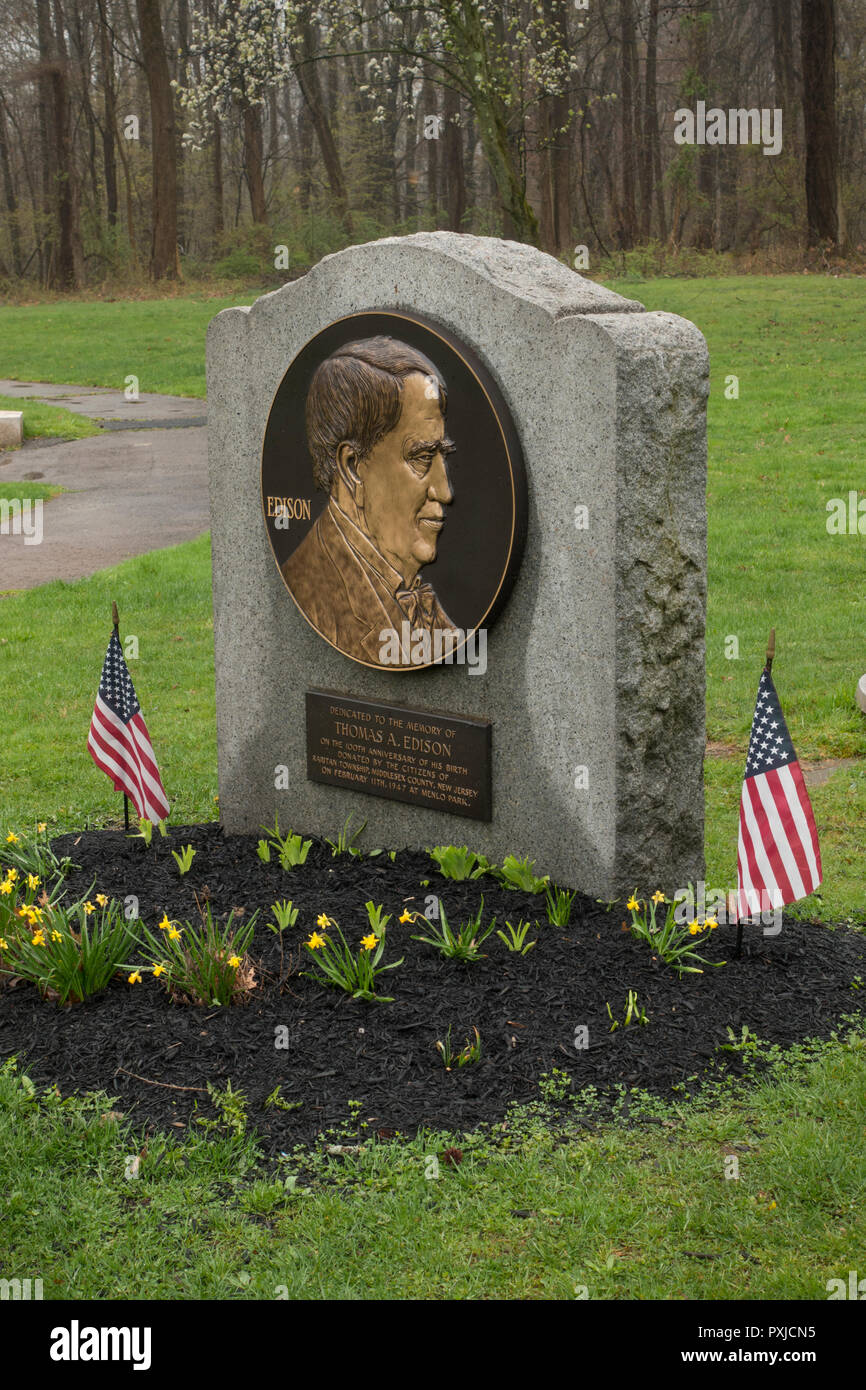 Thomas edison memorial tower hi-res stock photography and images - Alamy