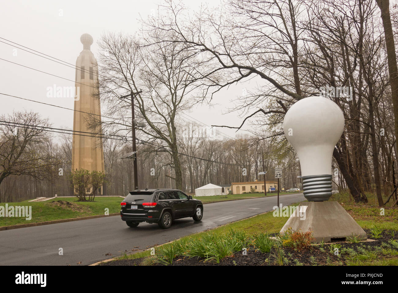 Thomas Edison center at Menlo Park museum Edison NJ Stock Photo - Alamy