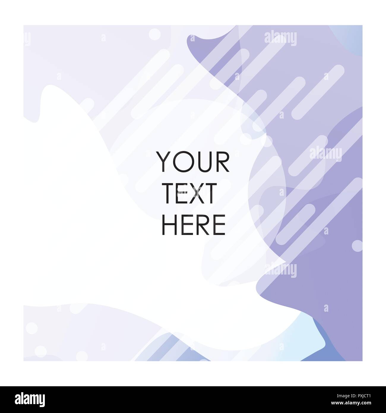 Purple and white background with typography vector Stock Vector Image ...