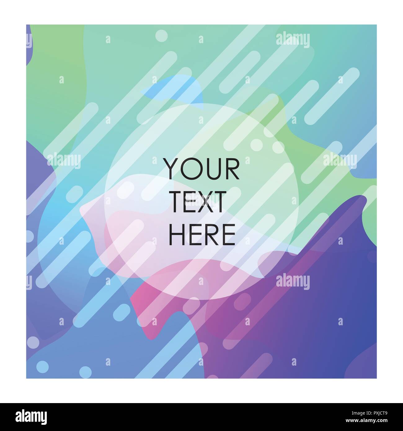 Colorful background with typography design vector Stock Vector Image ...