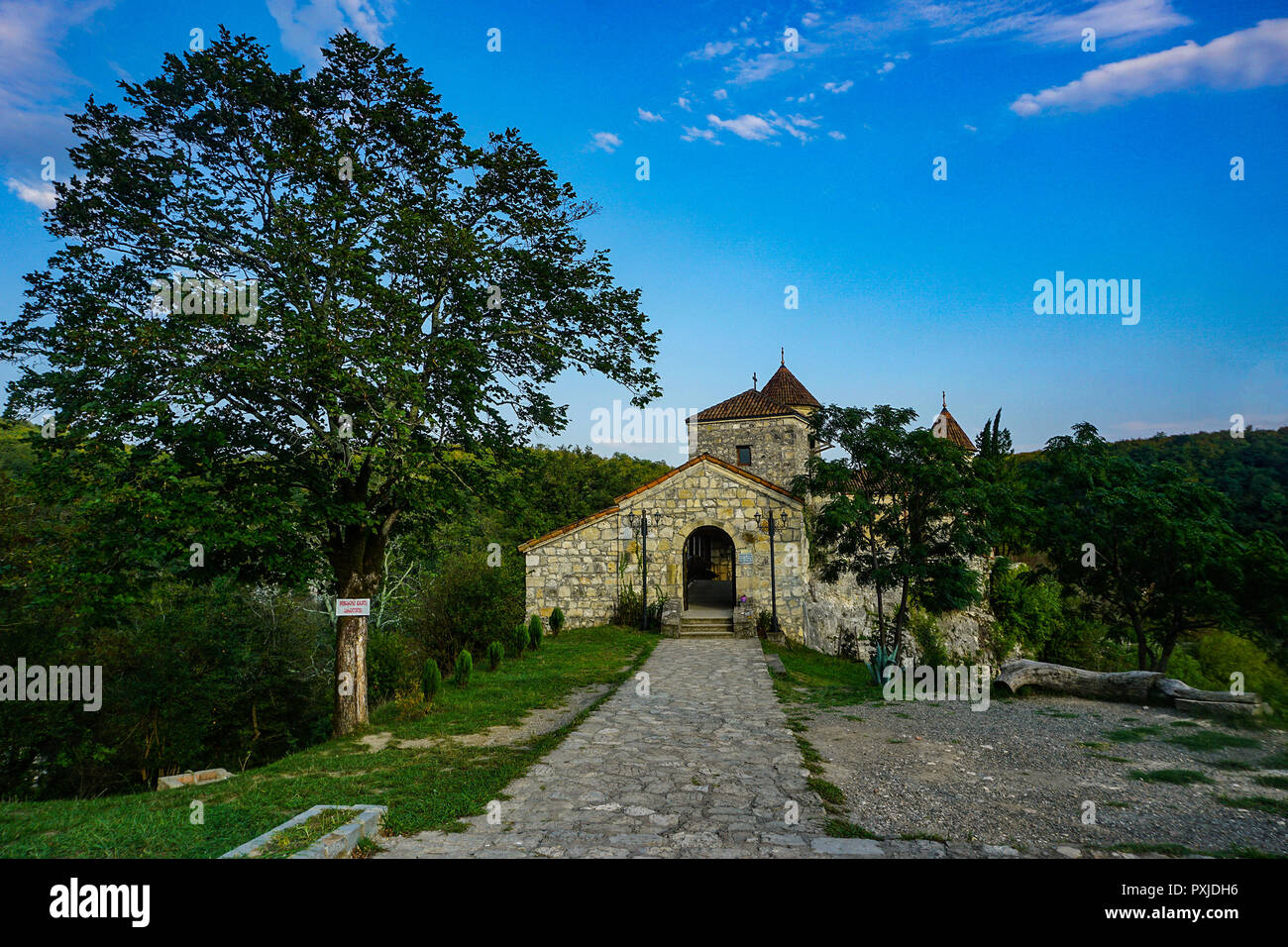 Motsameta Monastery Church Common View of the Main Gate Entrance Stock ...