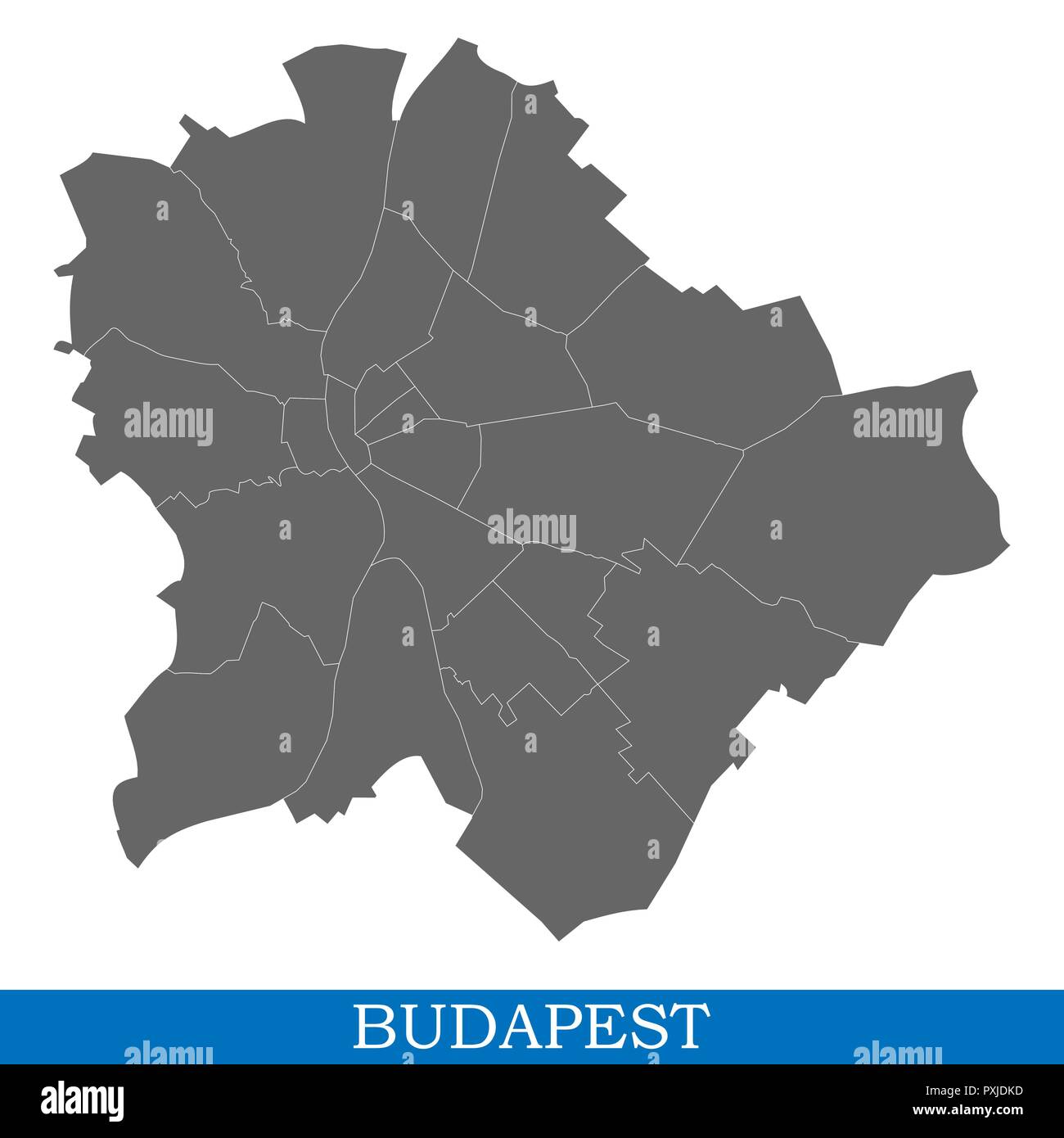 Vintage budapest map hi-res stock photography and images - Alamy