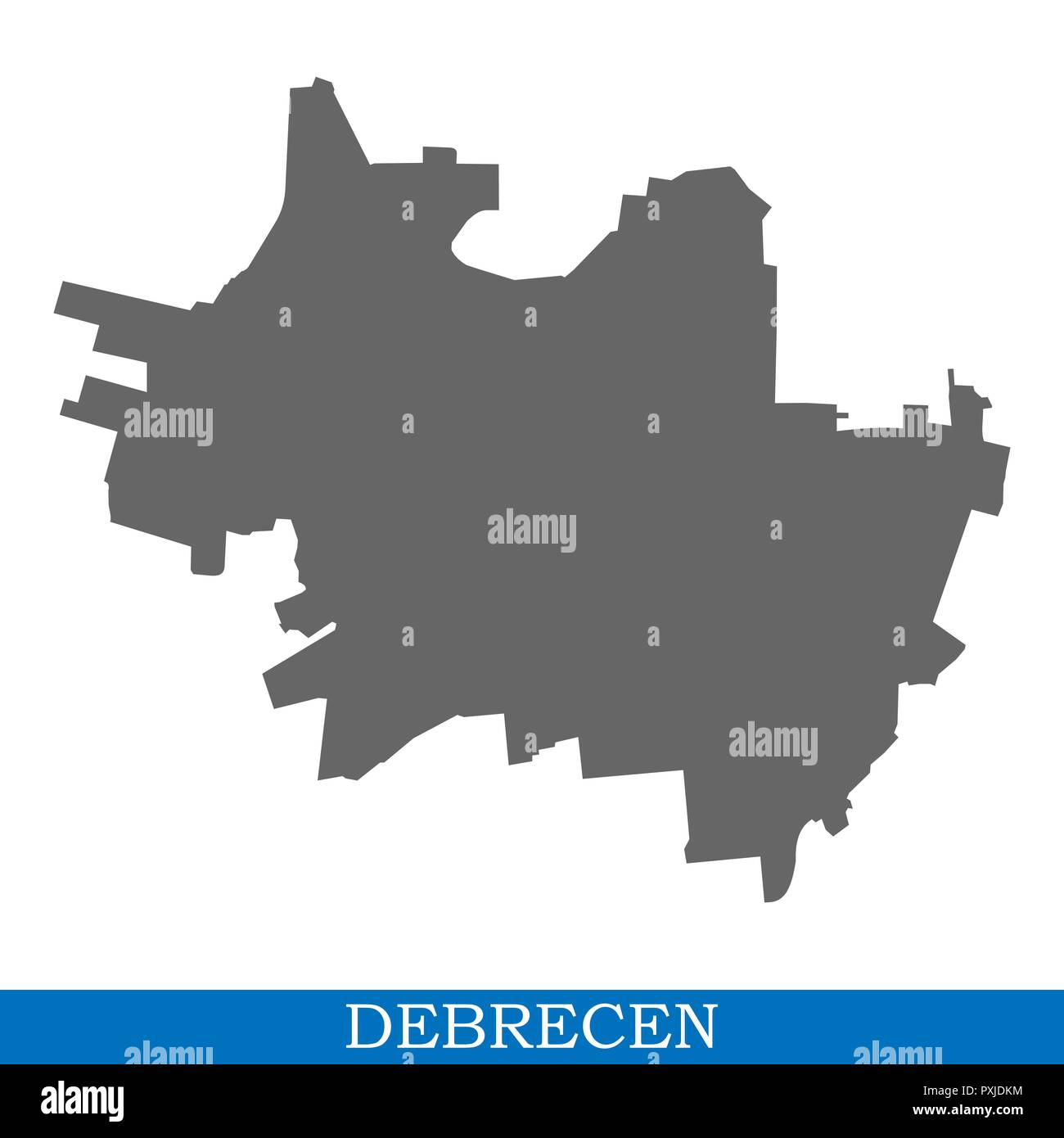 Vintage map of hungary Stock Vector Images - Alamy