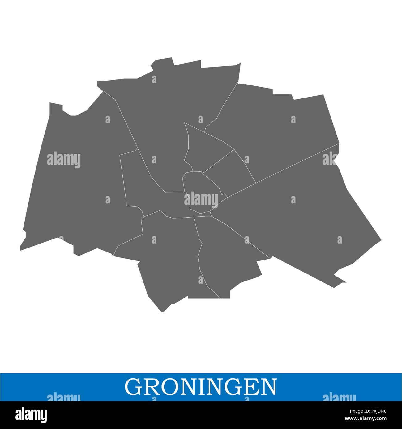Map of groningen hi-res stock photography and images - Alamy