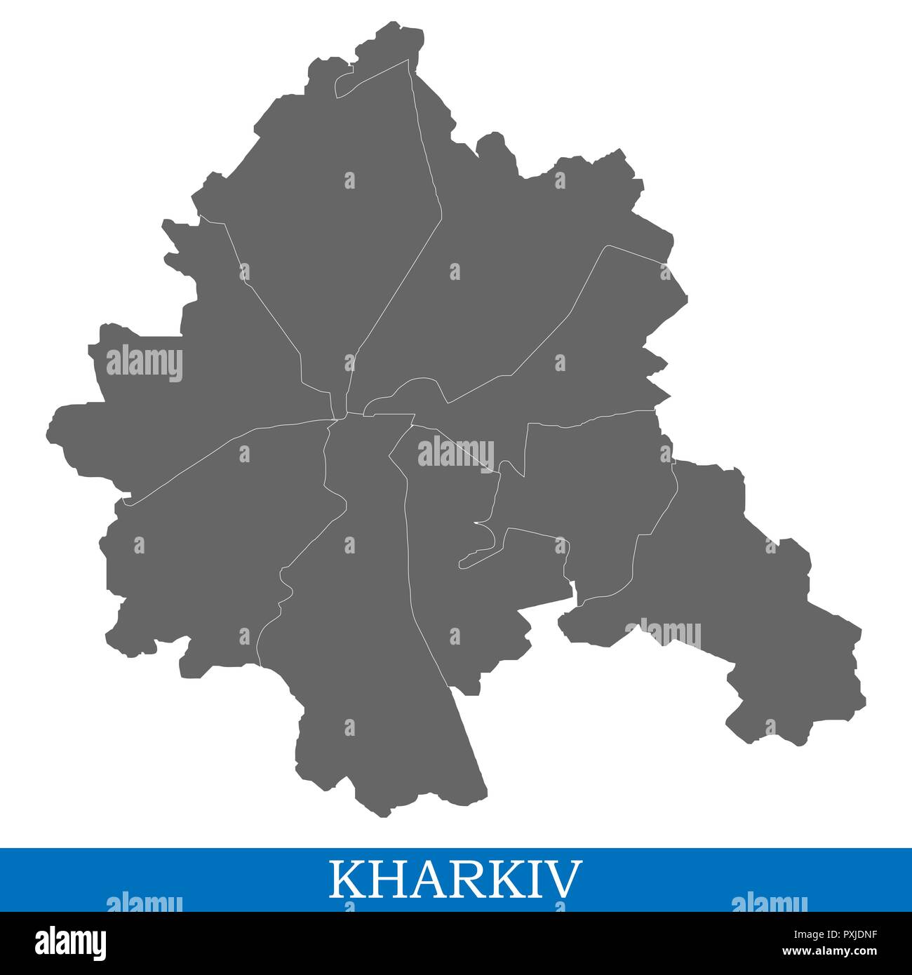 Map of kharkiv hi-res stock photography and images - Alamy