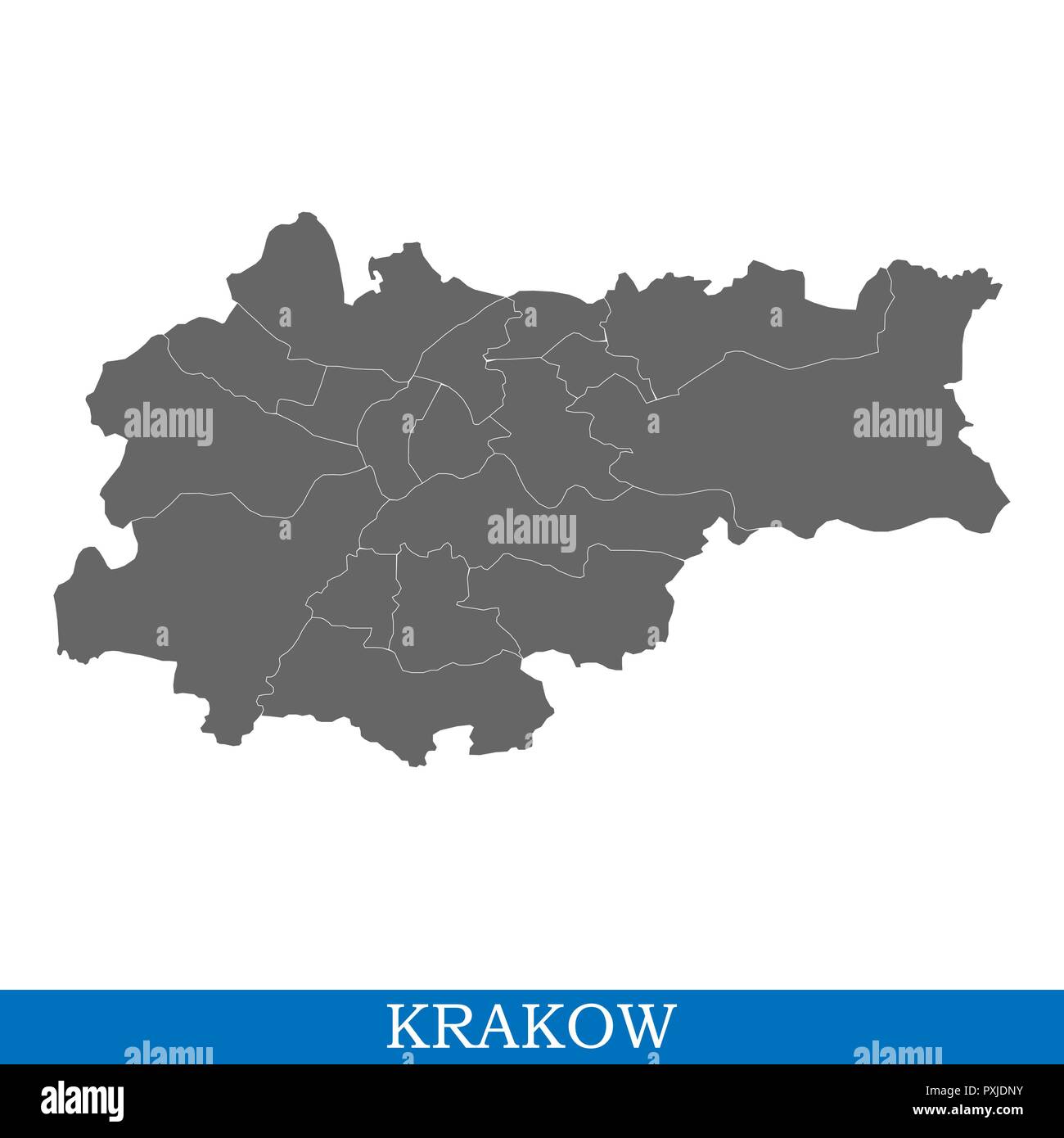 Downtown krakow Stock Vector Images - Alamy