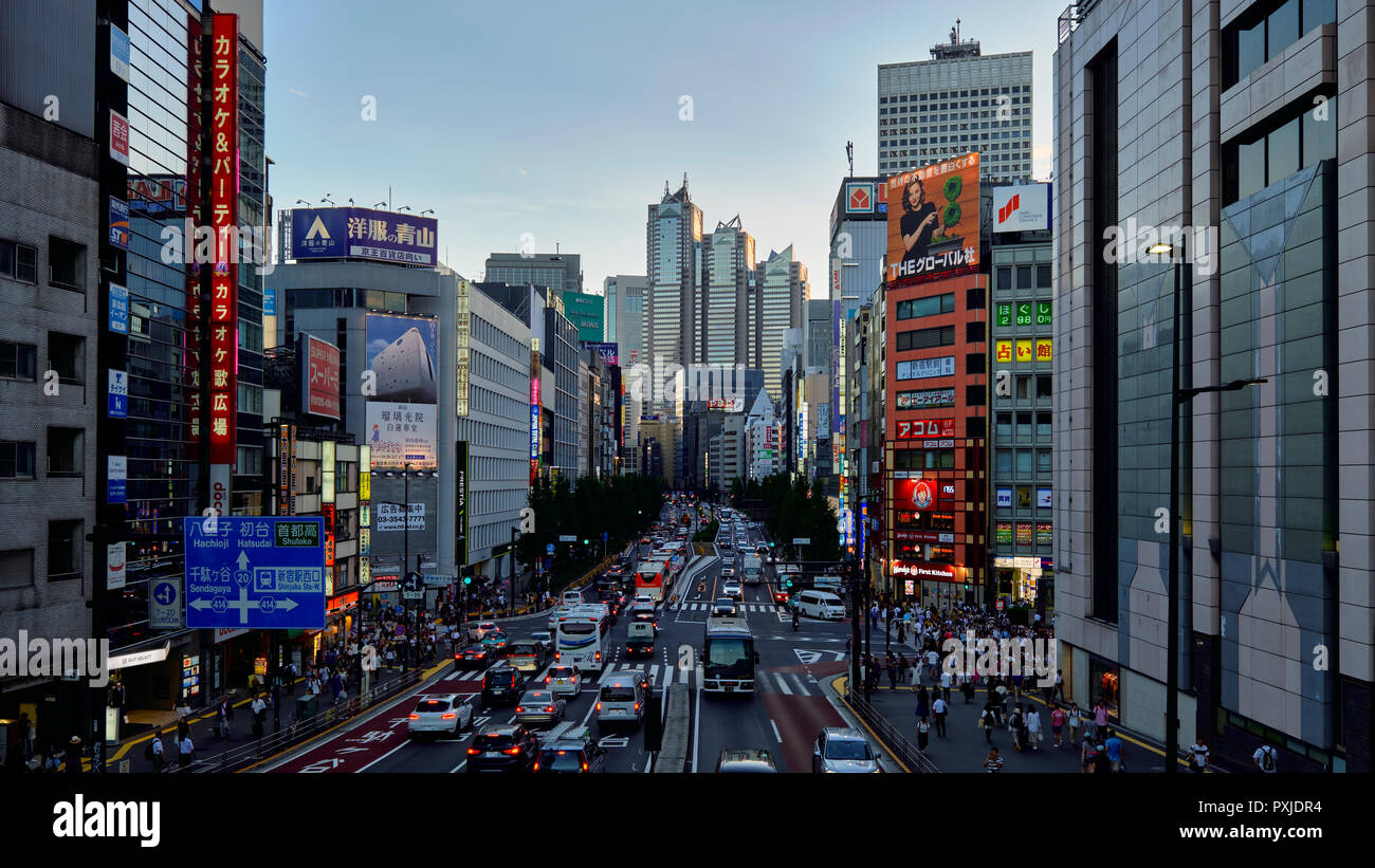 Shinjuku area hi-res stock photography and images - Alamy