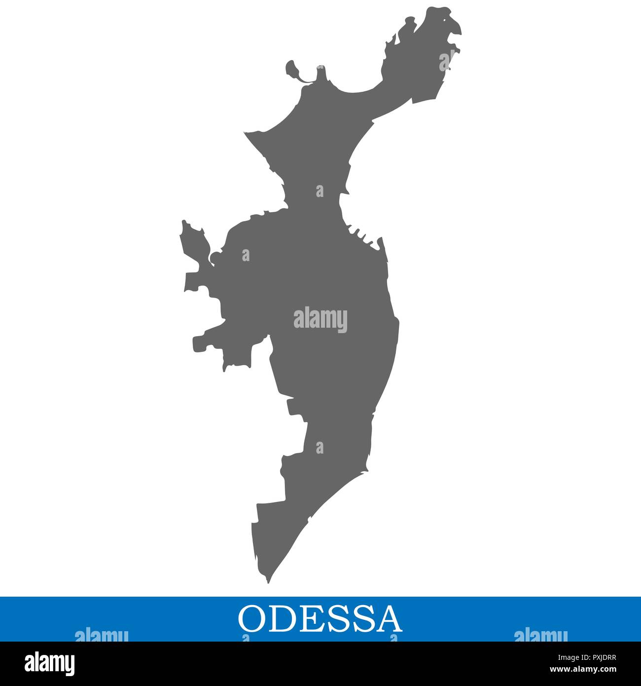 Map with odessa hi-res stock photography and images - Alamy