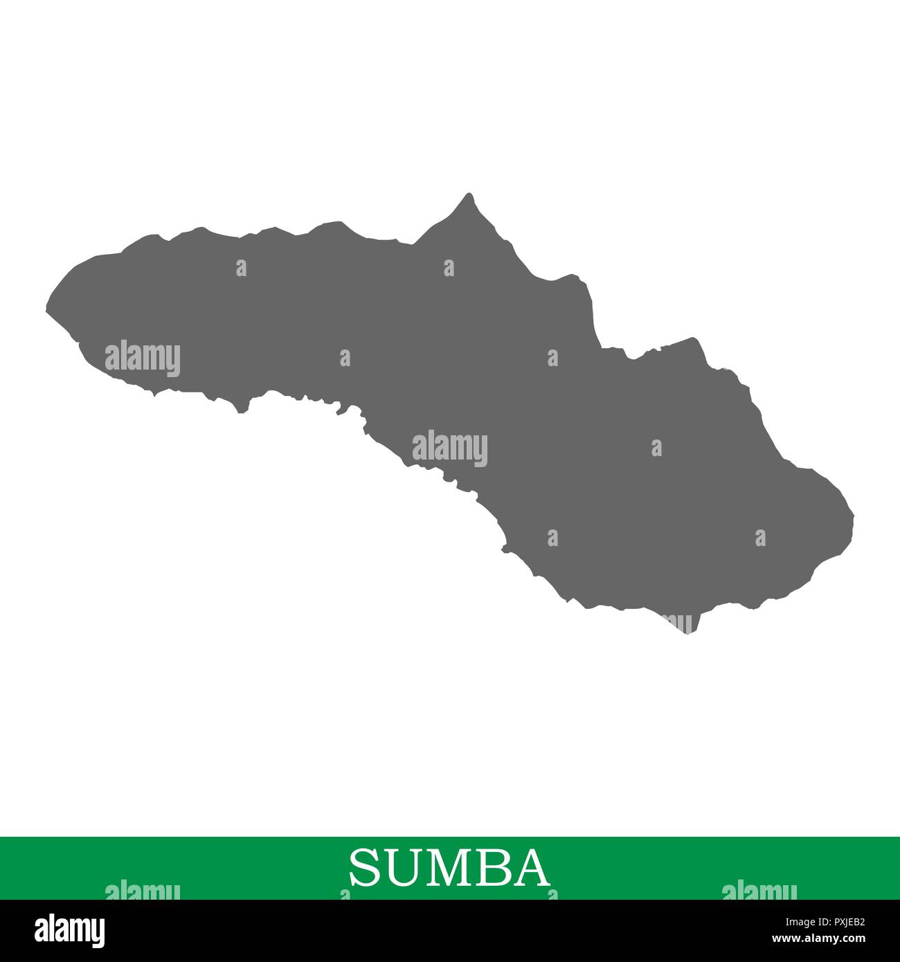 Island sumba map hi-res stock photography and images - Alamy