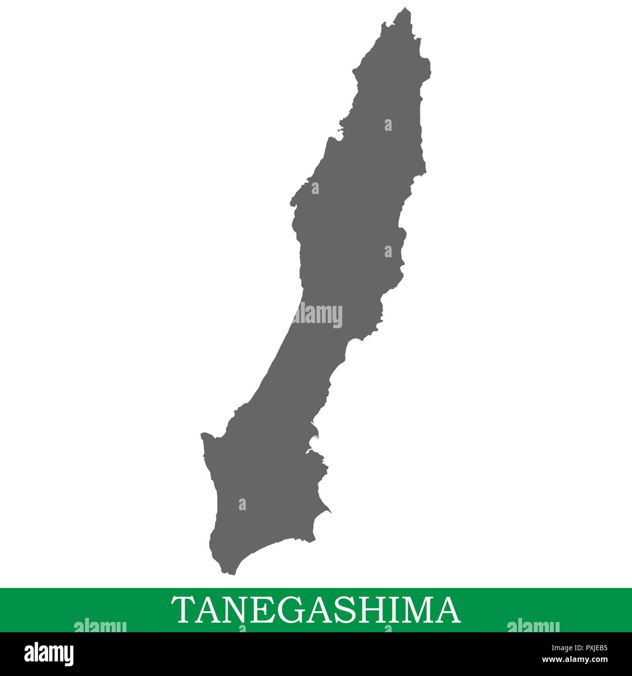 Japan political map main hi-res stock photography and images - Alamy