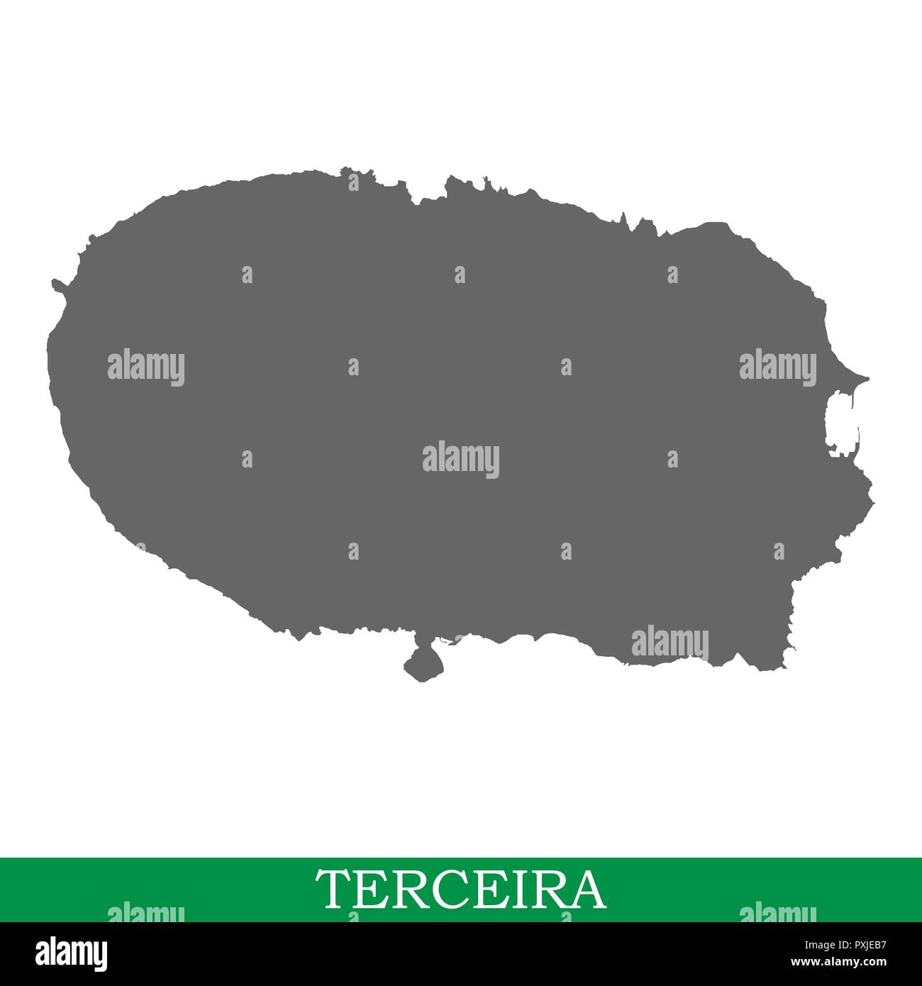 Terceira island sea Stock Vector Images - Alamy