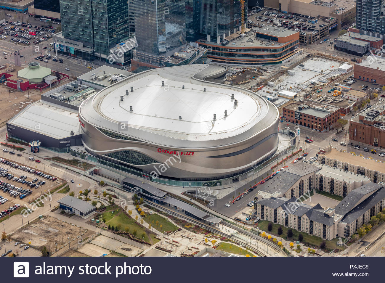 Edmonton Alberta Aerial Stock Photos & Edmonton Alberta Aerial Stock ...