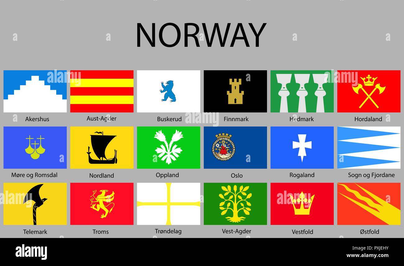 Fredrikstad flag Stock Vector Images - Alamy