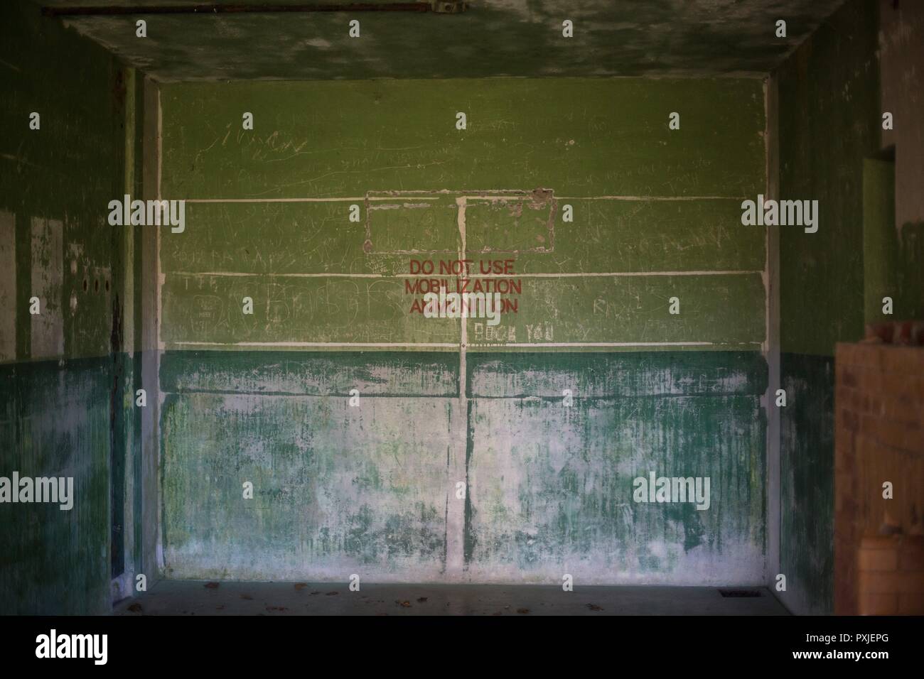 Inside bunker hi-res stock photography and images - Alamy