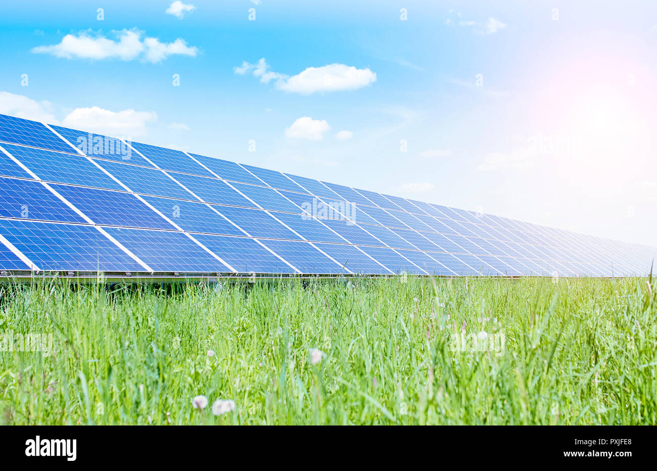 image of a big solar plant Stock Photo - Alamy