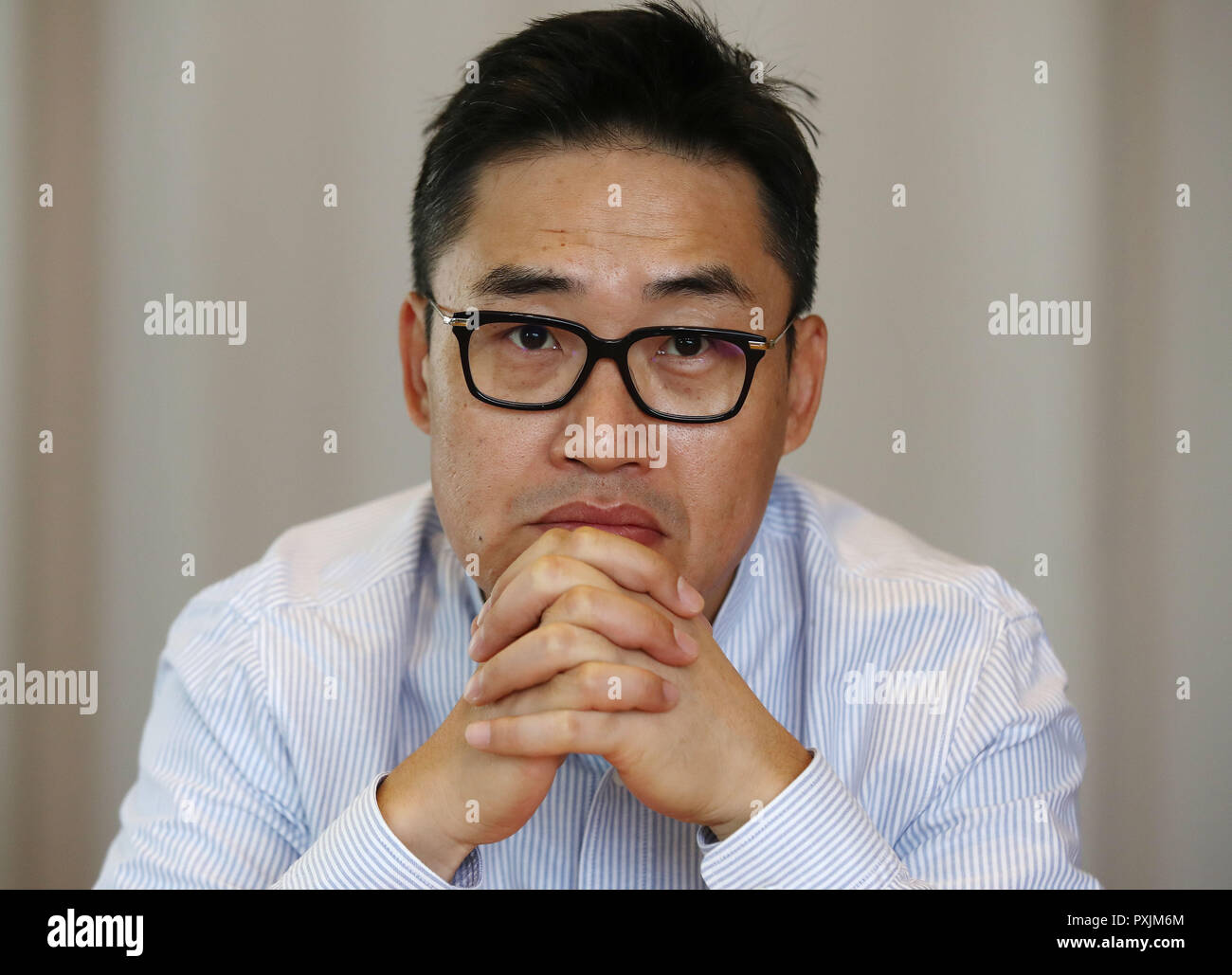 23rd Oct, 2018. S. Korean director Kim Sung-hoon South Korean director Kim Sung-hoon poses for a ...