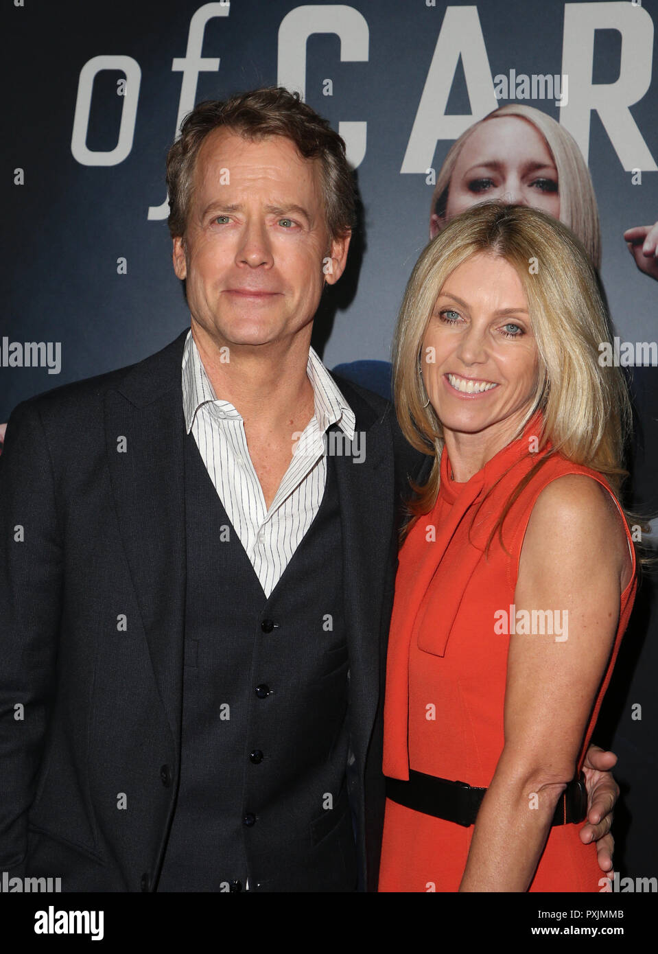 Los Angeles, Ca, USA. 22nd Oct, 2018. Greg Kinnear, Helen Labdon, at ...