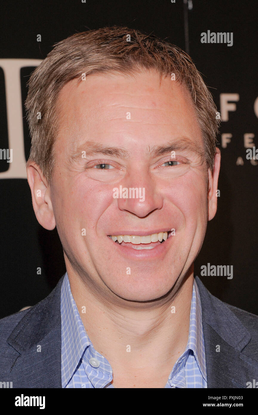 New York, USA. 22nd October, 2018. TV Host Patrick Kiernan attends the ...