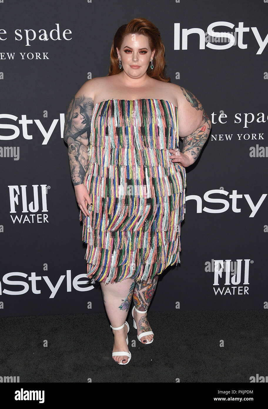 Los Angeles, California, USA. 22nd Oct, 2018. Tess Holliday arrives for ...