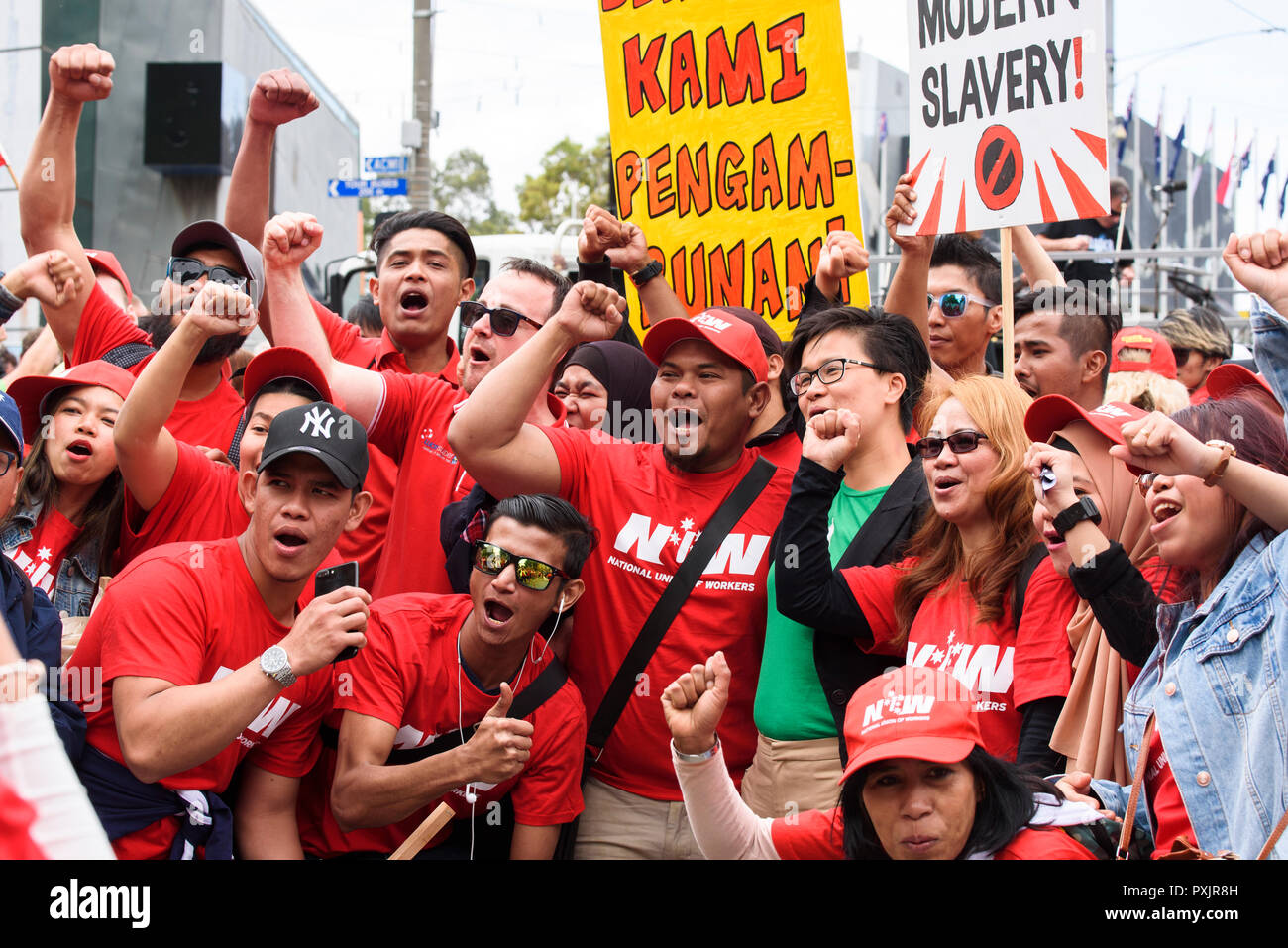 Australian workers union hi-res stock photography and images - Alamy