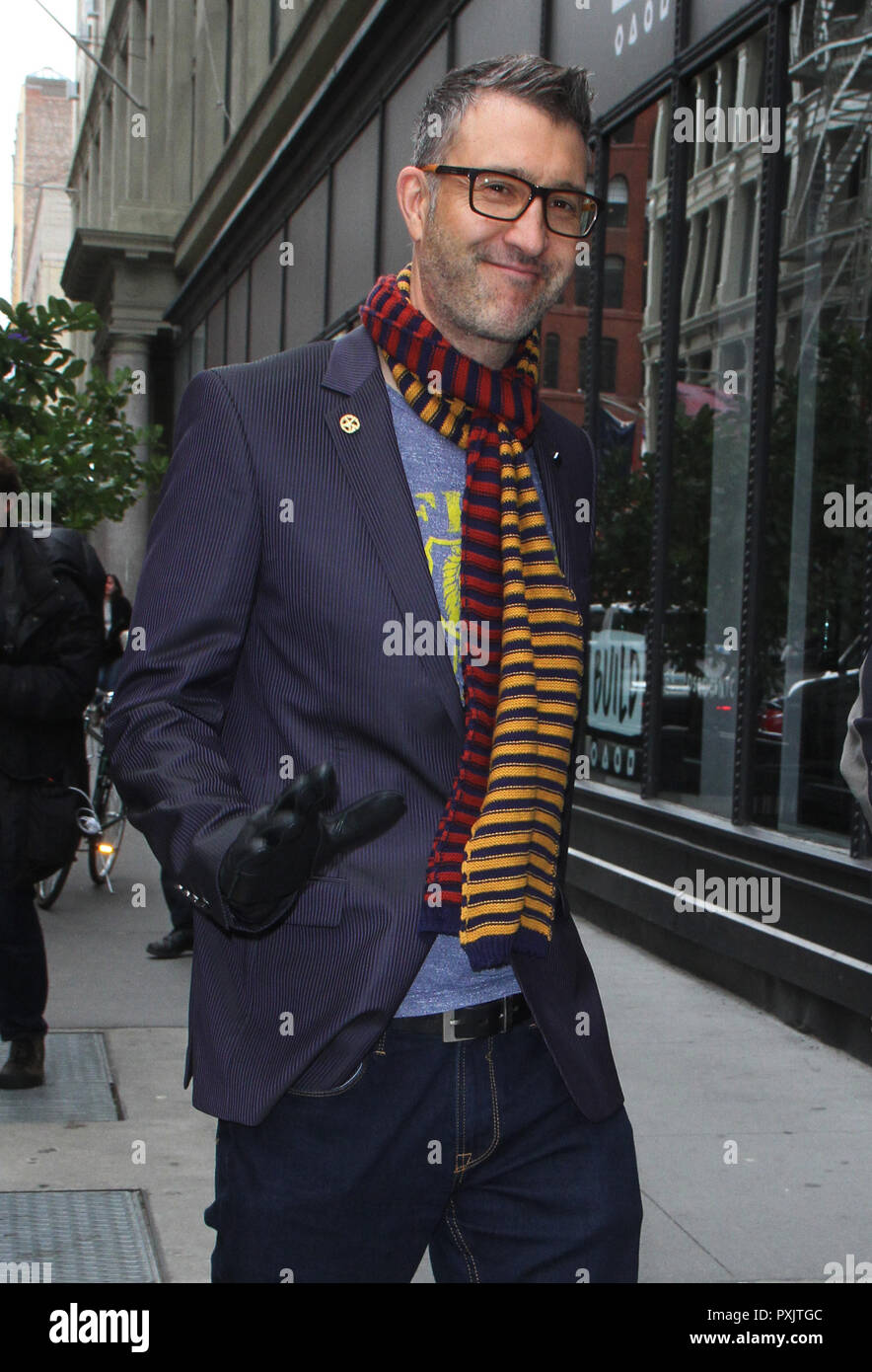 New York, NY, USA. 22nd Oct, 2018. Donovan Marsh at Build Series ...