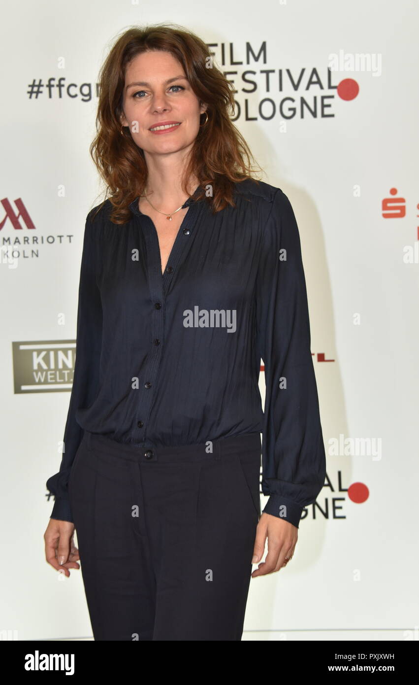 Colgne, Germany. 10th Oct, 2018. The Dutch actress Rifka Lodeizen will ...