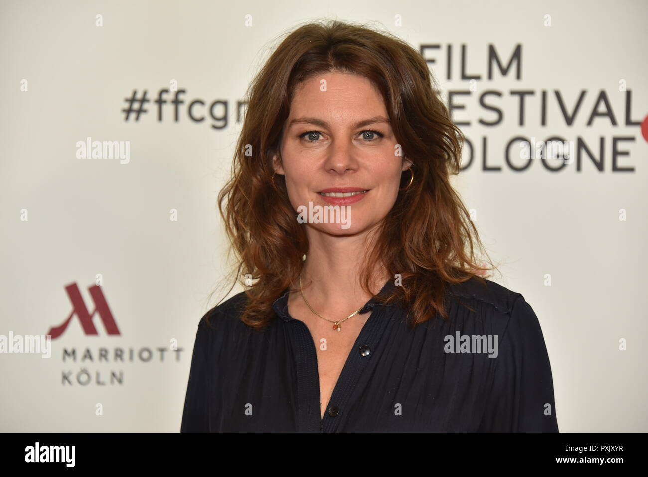 Colgne, Germany. 10th Oct, 2018. The Dutch actress Rifka Lodeizen will ...