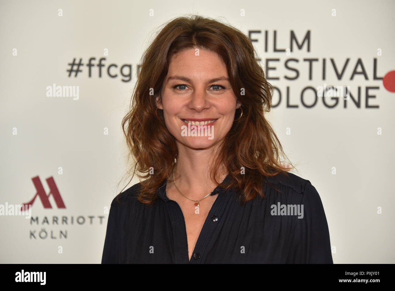 Colgne, Germany. 10th Oct, 2018. The Dutch actress Rifka Lodeizen will ...