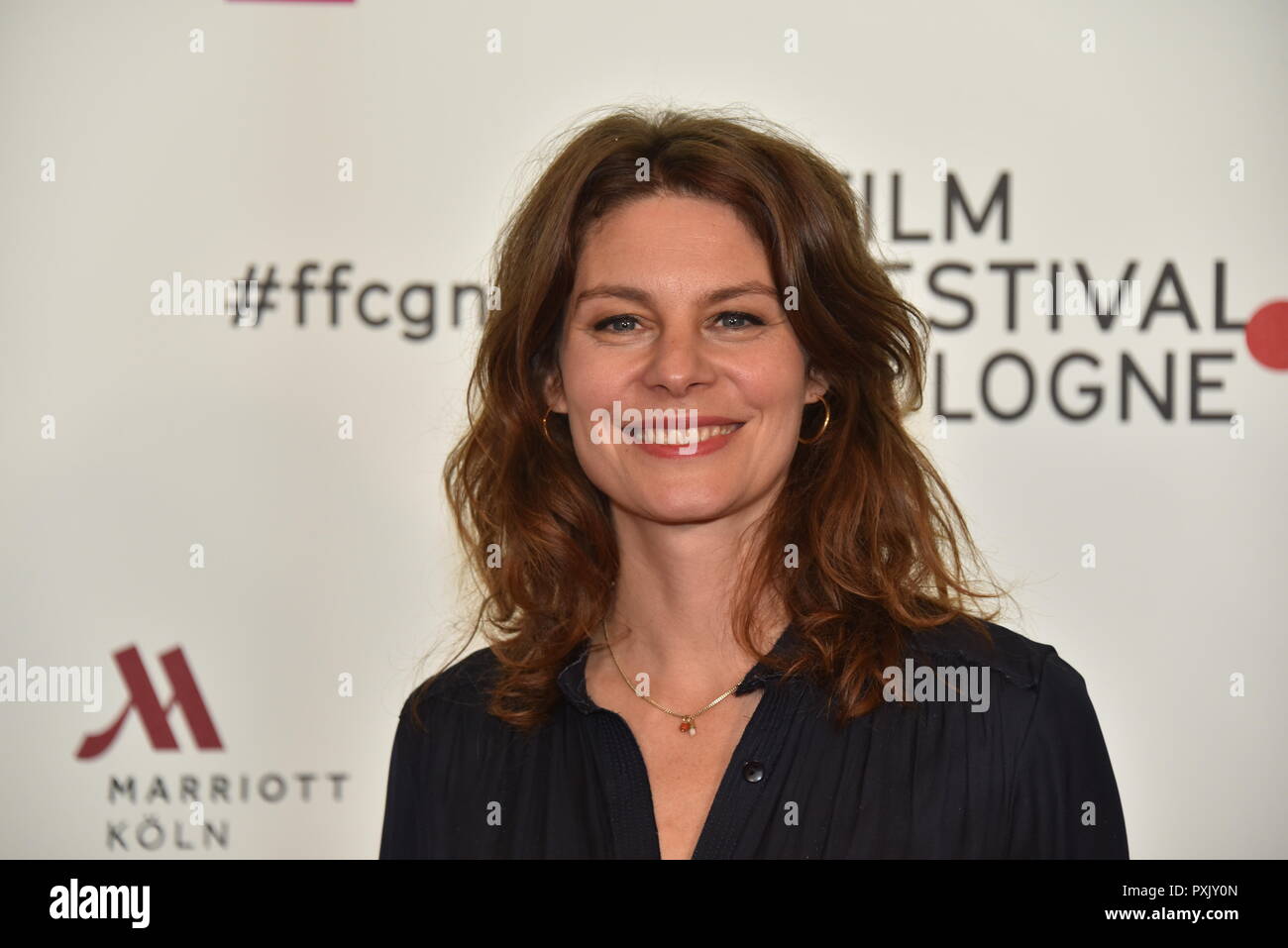 Colgne, Germany. 10th Oct, 2018. The Dutch actress Rifka Lodeizen will ...